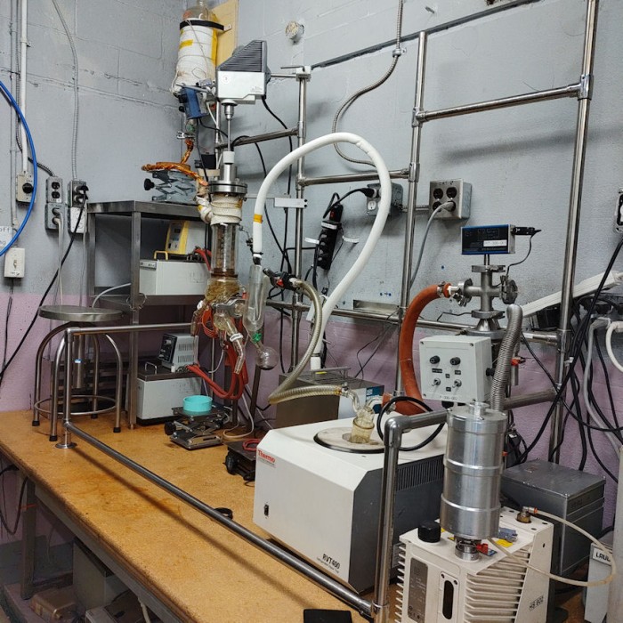 VTA wiped film rolled film distillation system